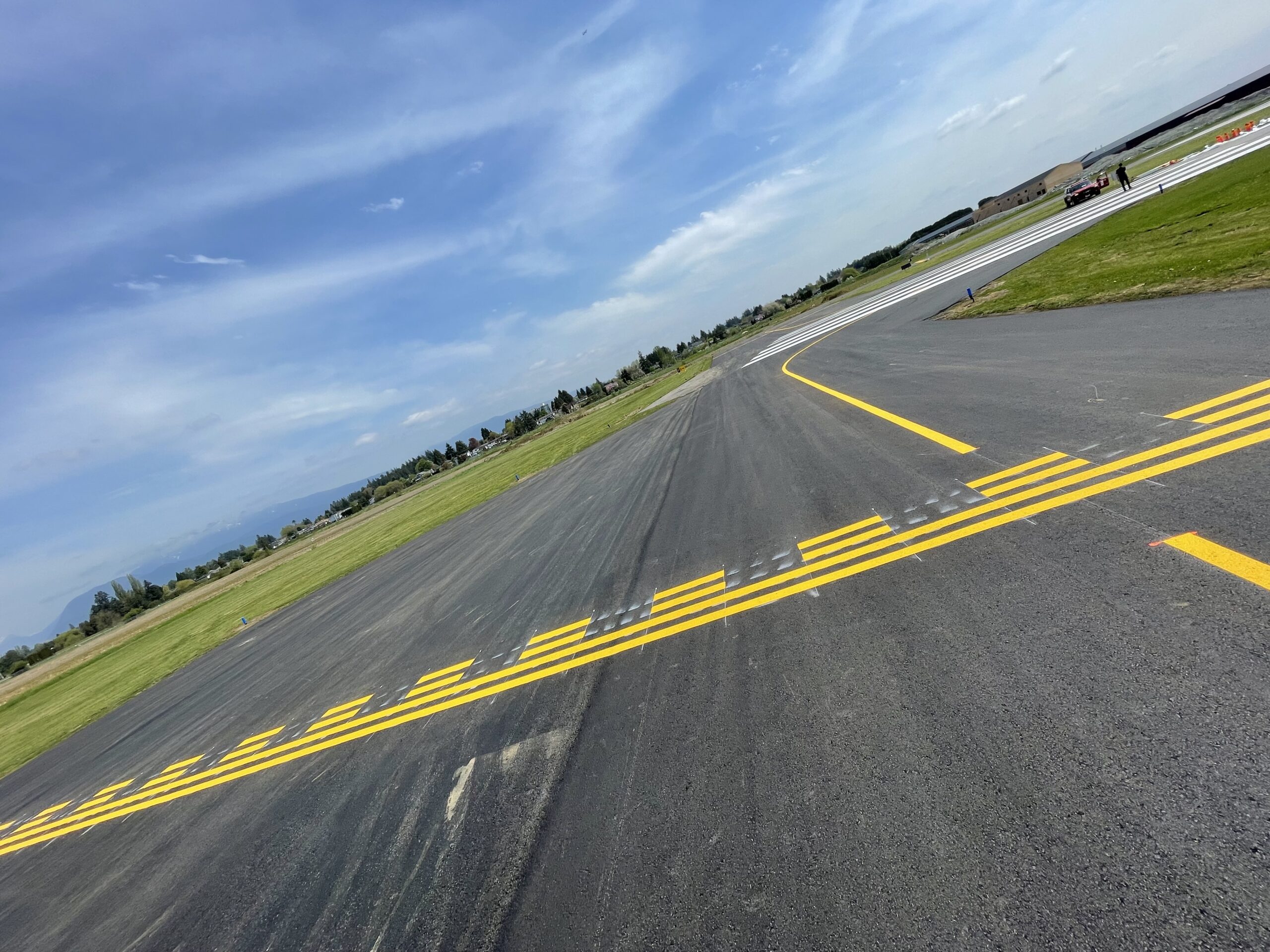YPK Runway Repave - Scottish Line Painting