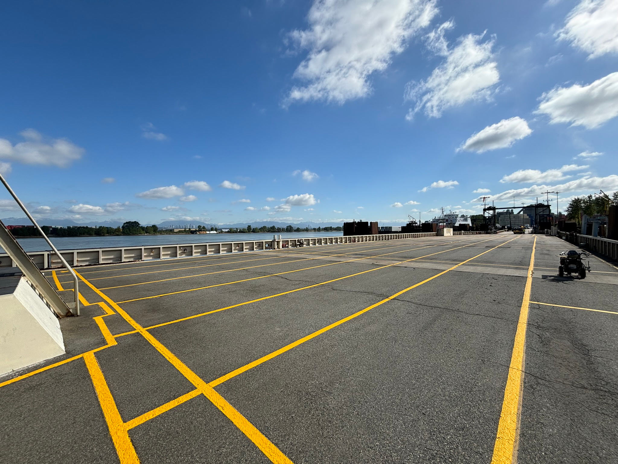 Painting a Barge - Scottish Line Painting